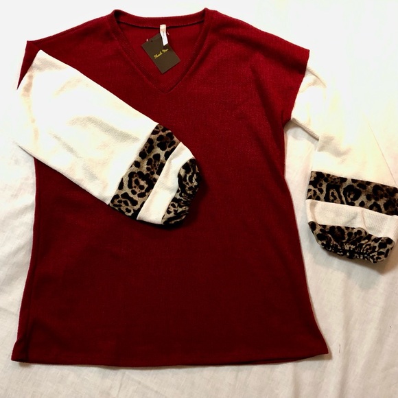 Harmony In Nature | Tops | Brushed Oversized Leopard Tunic Size Xl ...